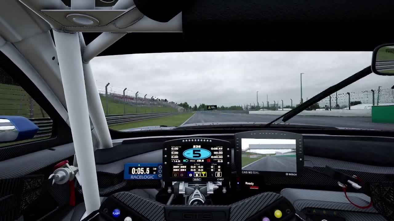 ACC Hungaroring Ford Mustang GT3 (Light Rain) Track Guide (Hotlap ...
