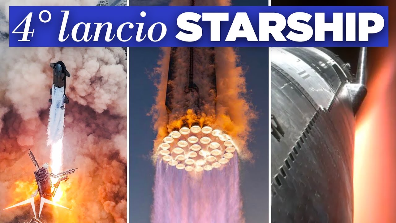 IL PAZZESCO ULTIMO VOLO DI STARSHIP: Come funziona il razzo di Space X ...