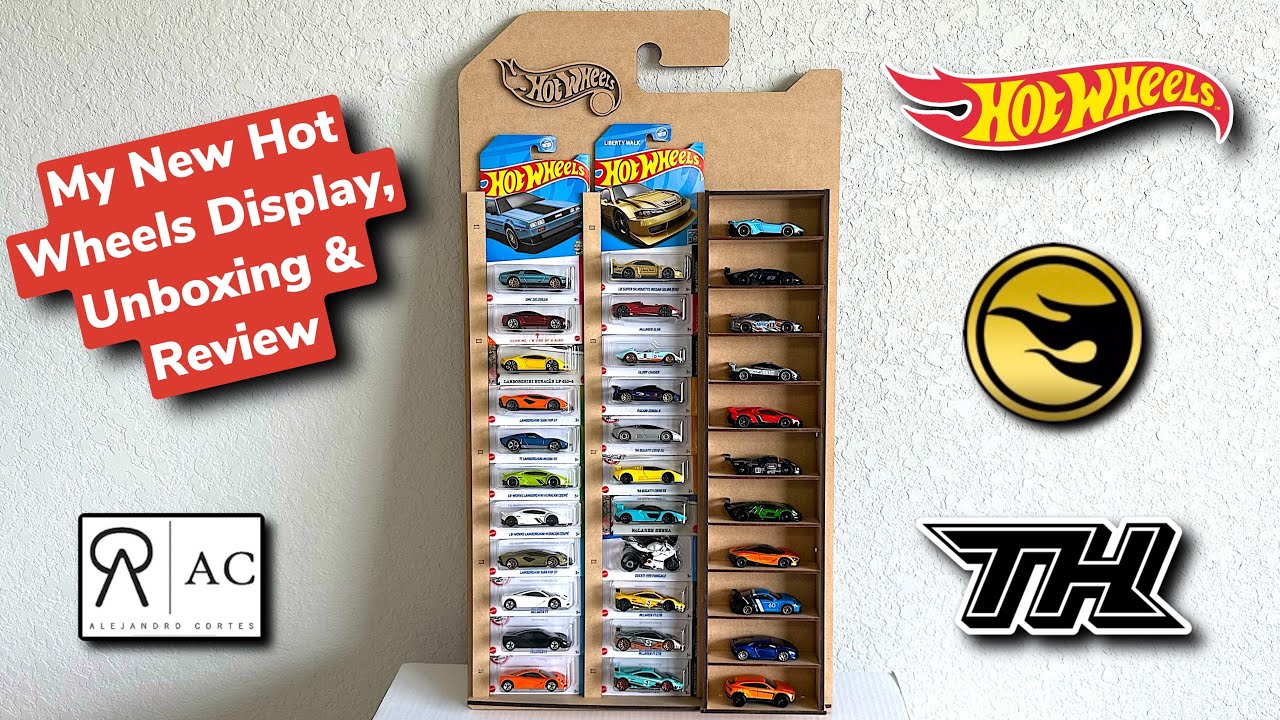 New Hot Wheels Display Unboxing and Review - YouTube