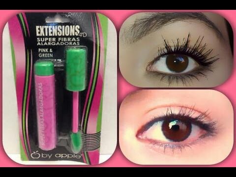 RESEÑA RIMEL 4D EXTENSIONS BY APPLE - YouTube