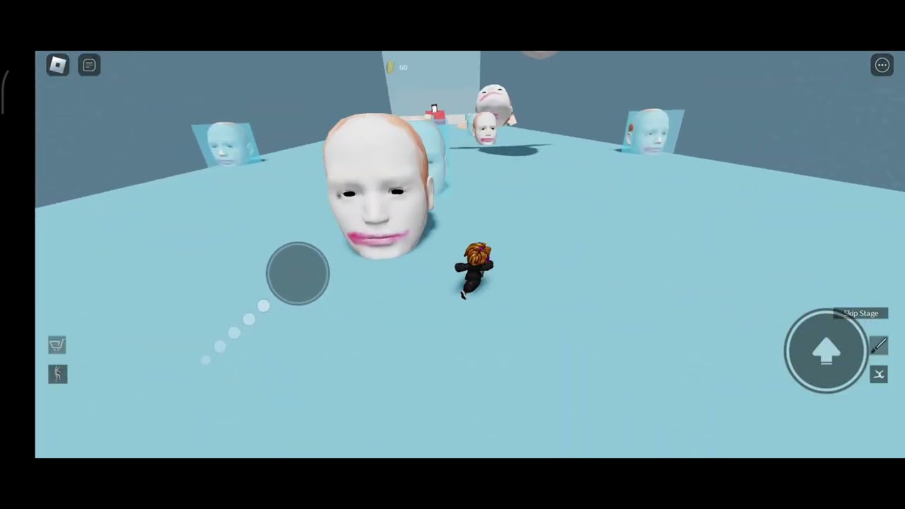 Roblox running Felipe head part 2 (stages 7-10) - YouTube