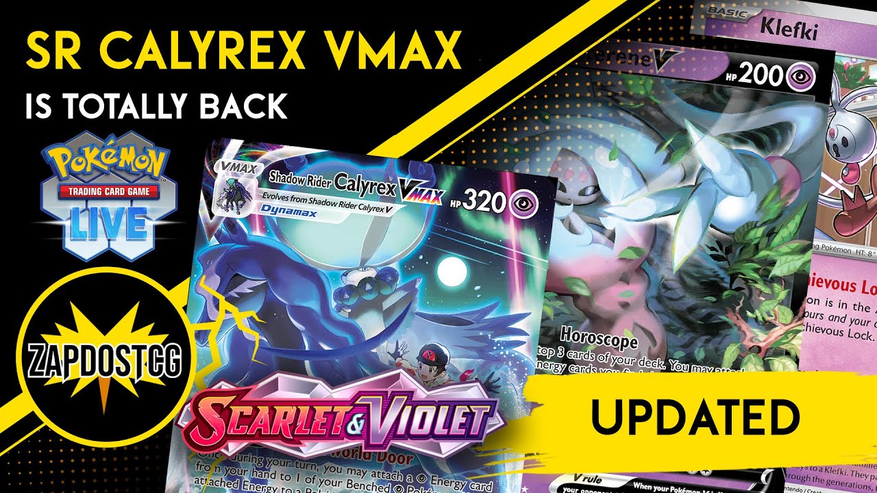 Shadow Rider Calyrex VMAX Deck Is Really Good In Scarlet/Violet Meta ...