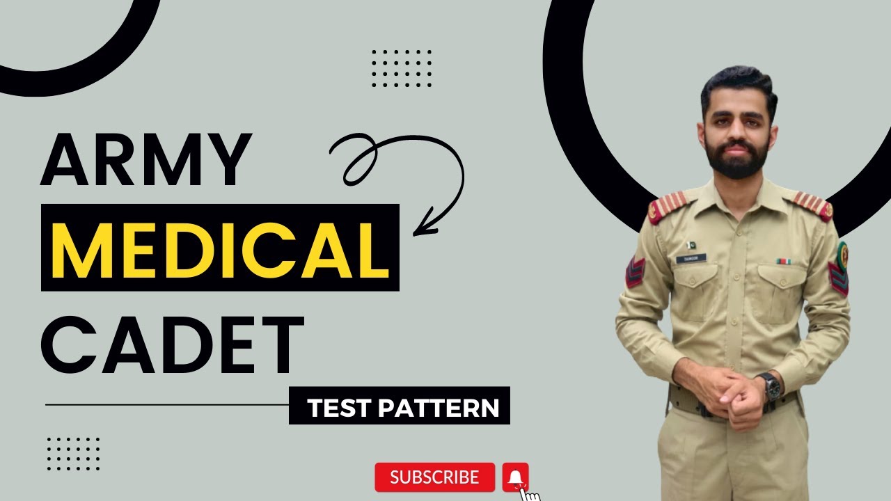 AMC Test Pattern | Army Medical Cadet | Join Pak Army as a Captain ...