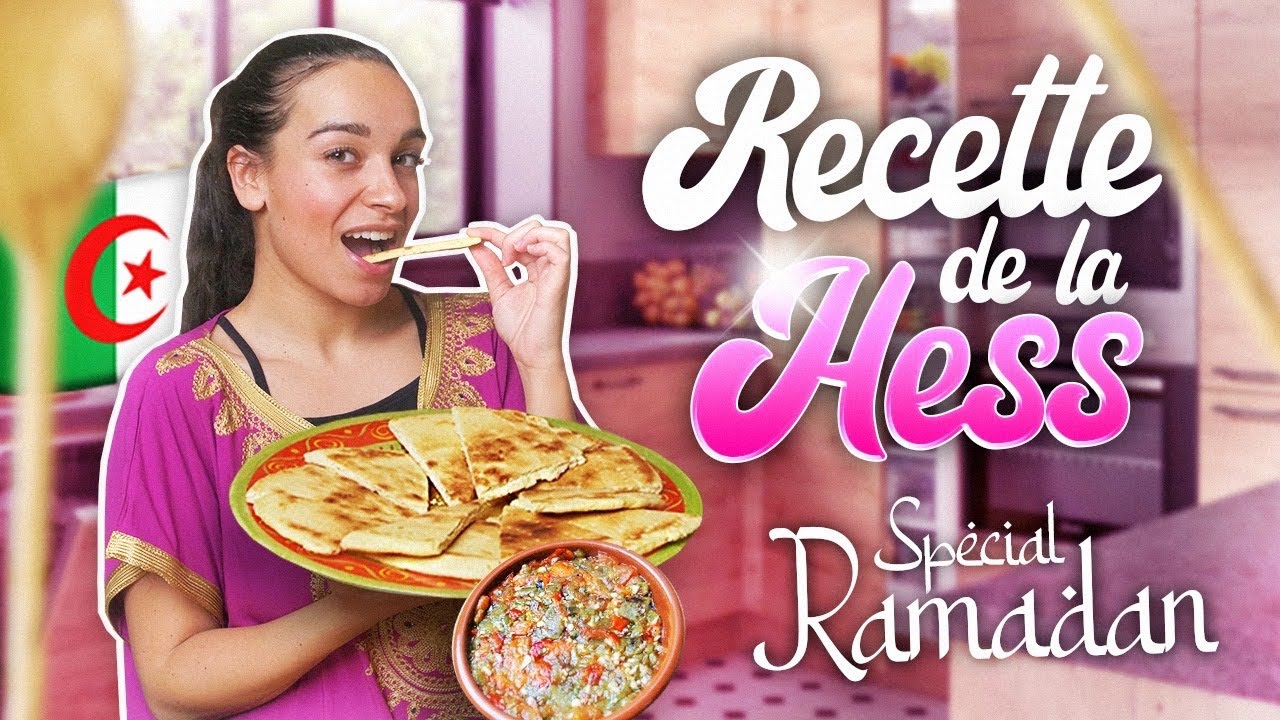 RECETTE DE LA HESS : LA KESSRA 🥙 & LE HMISS 🌶 - YouTube