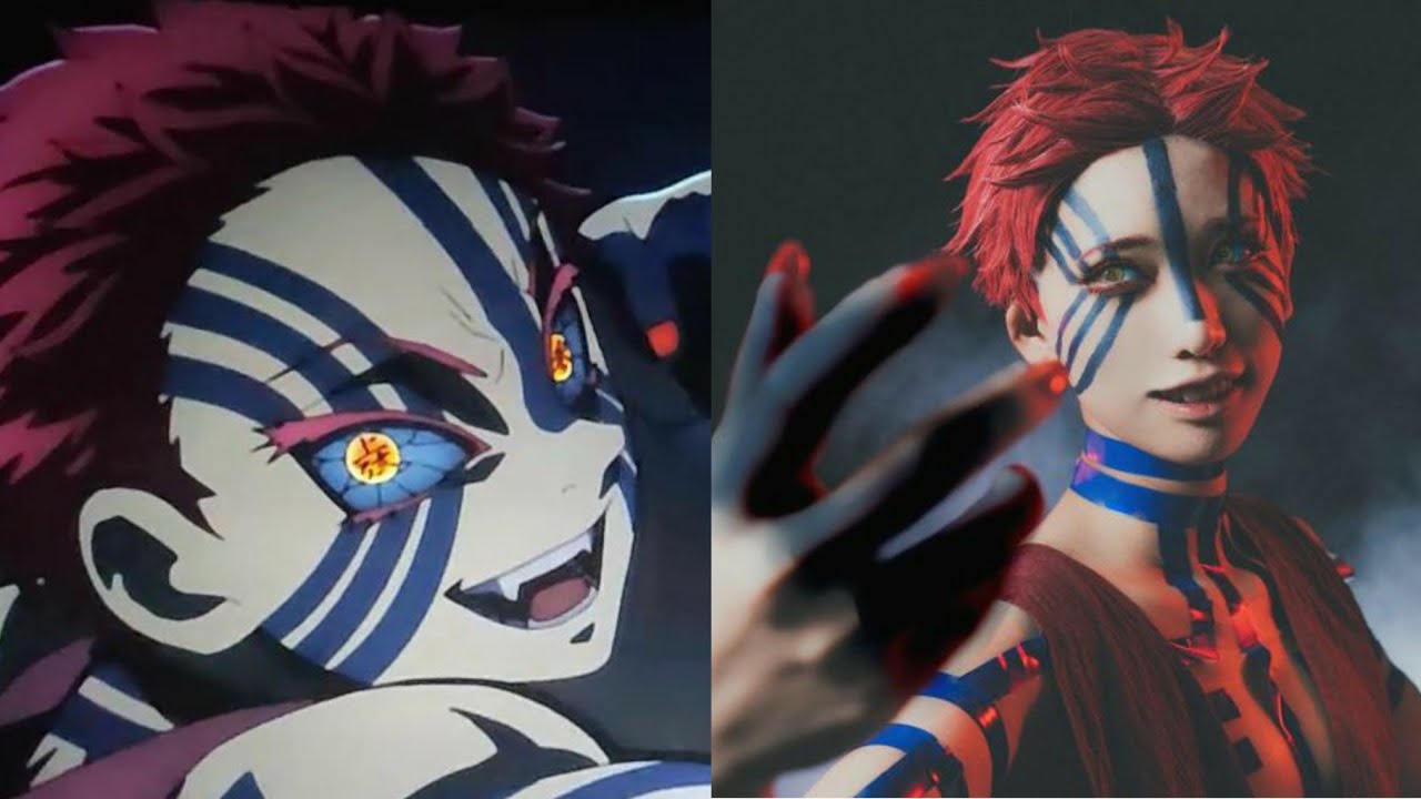 AKAZA COSPLAY ( Kimetsu no Yaiba "Demon Slayer" ) - YouTube