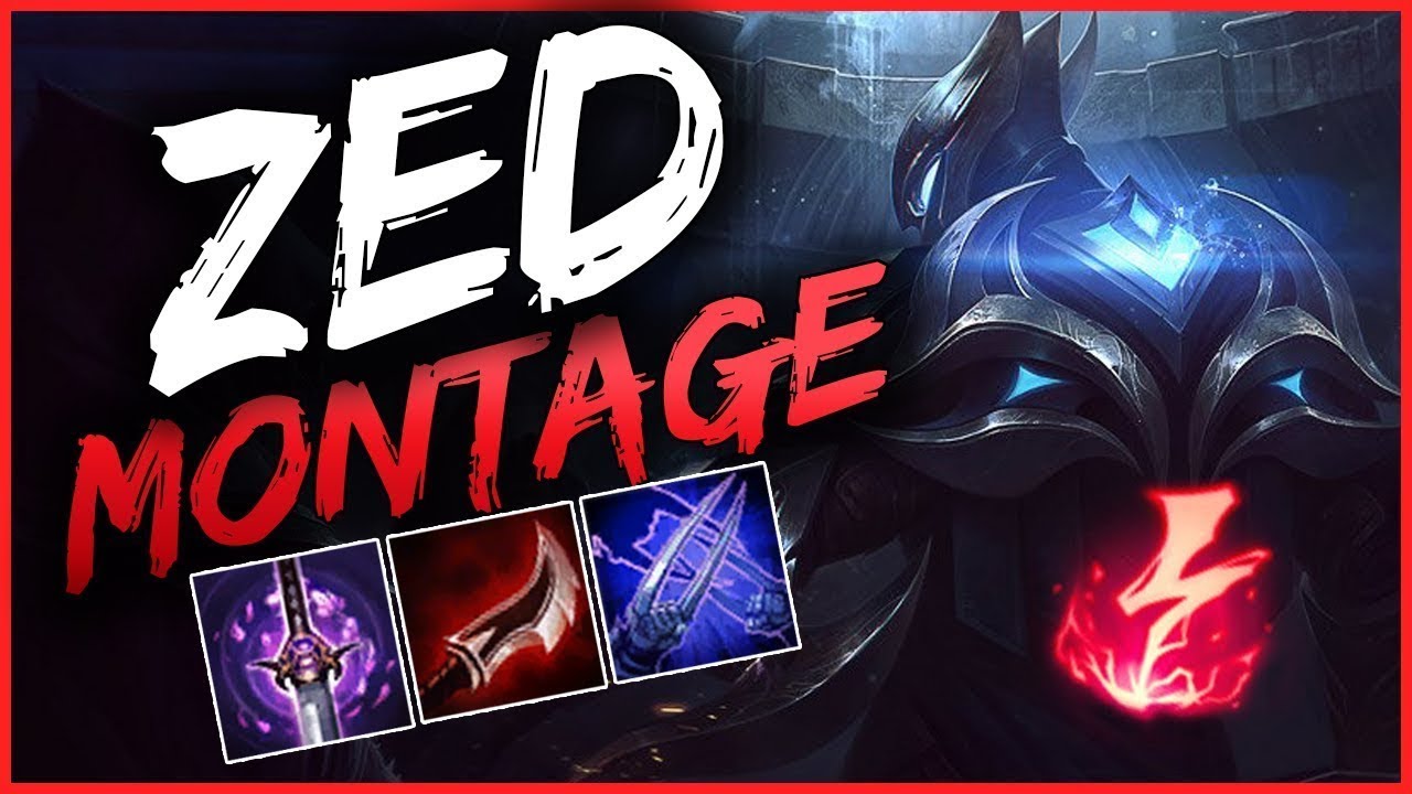Zed Montage League of Legends Zed S10 Montage - YouTube