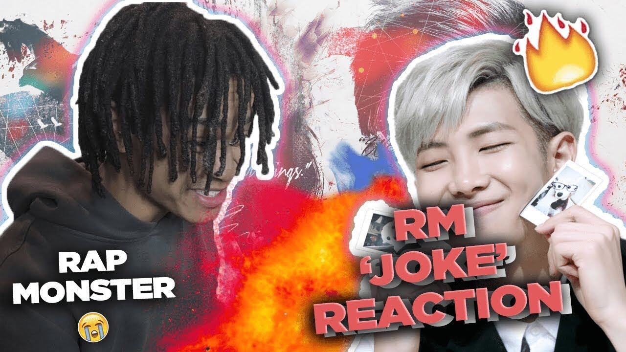 RM (Rap Monster) '농담' "JOKE" - REACTION - YouTube