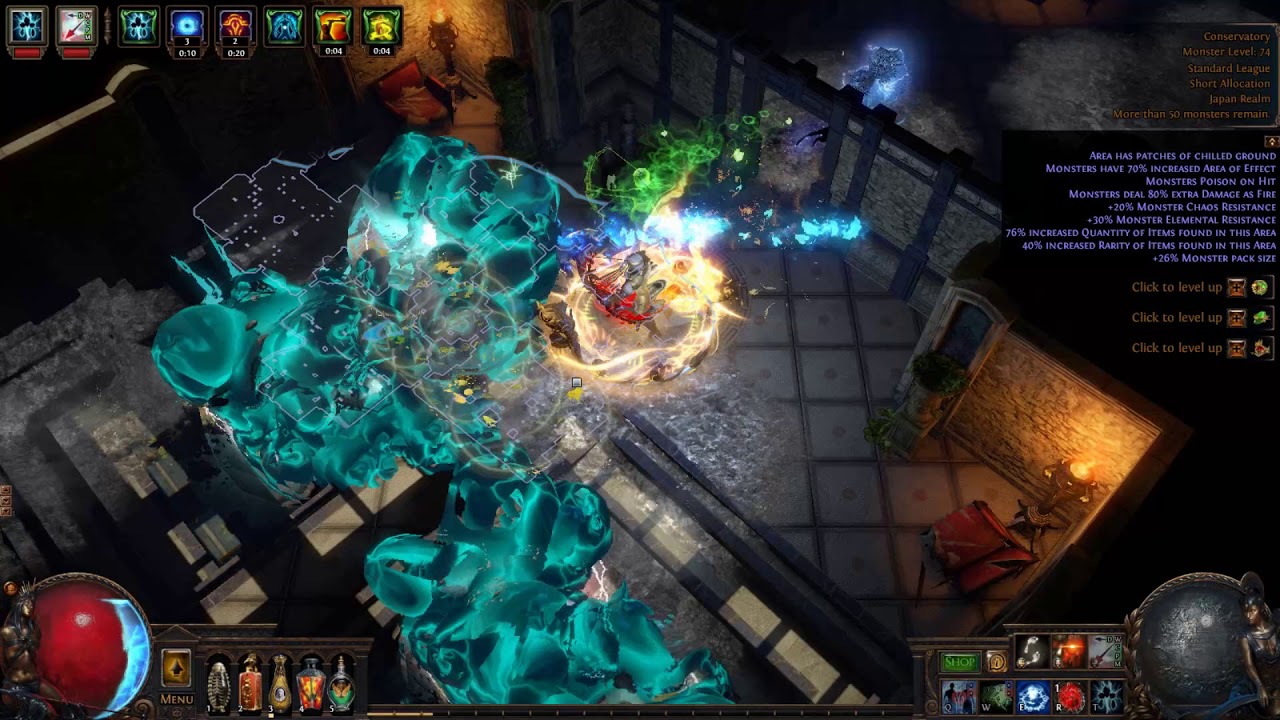 PoE Conservatory Map Guide - YouTube