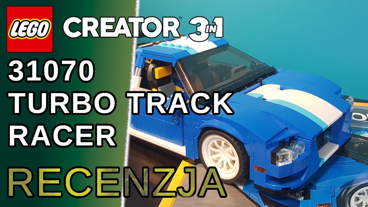 LEGO CREATOR 3IN1 31070 TURBO TRACK RACER | LEGO Recenzja - YouTube
