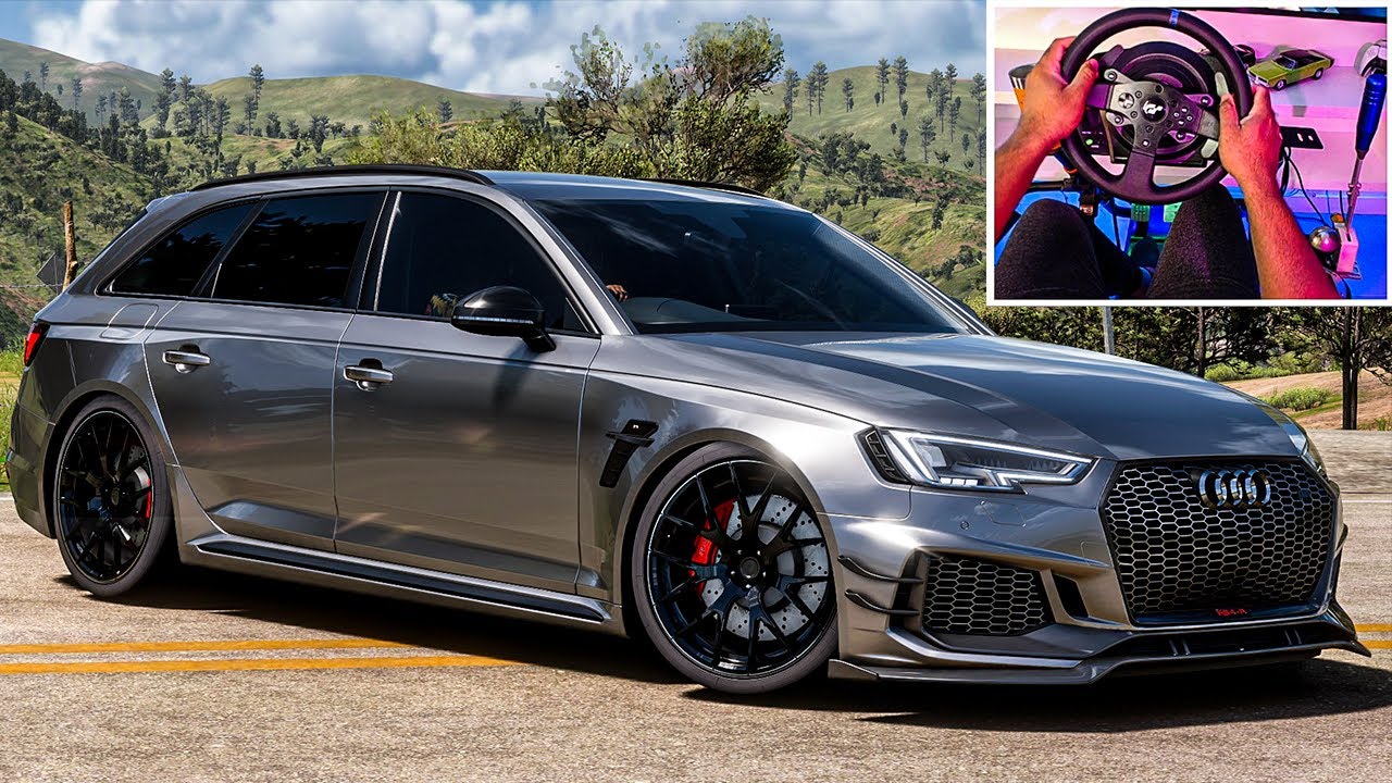 2018 Audi RS4-R ABT (Realistic Driving) - Forza Horizon 5 | Steering ...