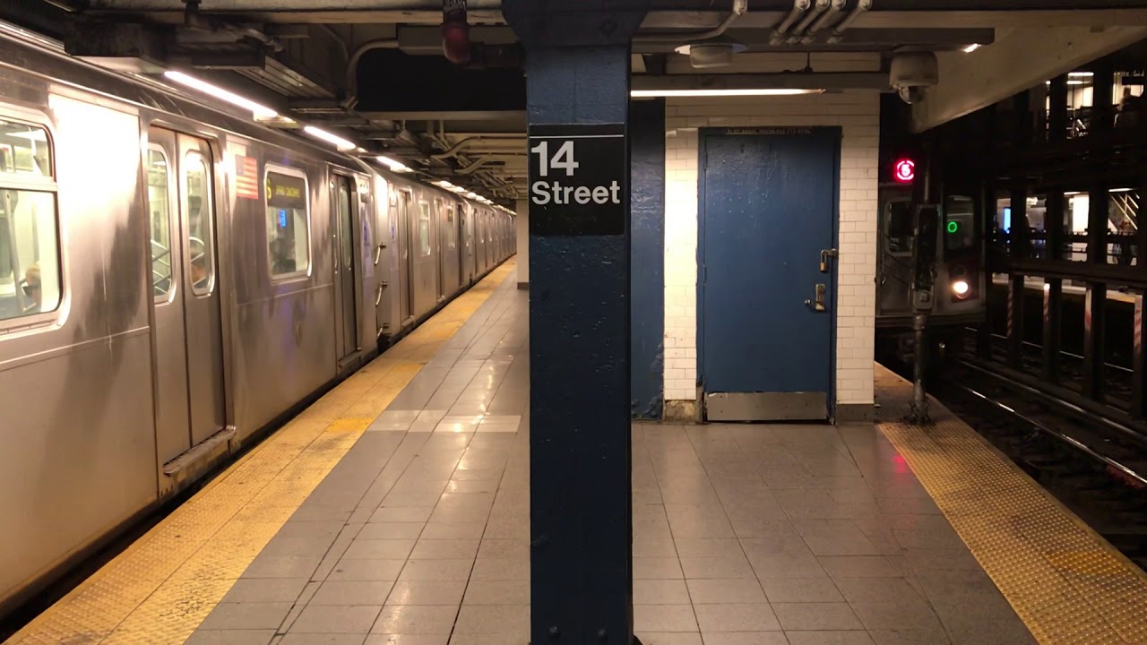 R142A 6 and R142 5 Trains Departing Union Square - YouTube