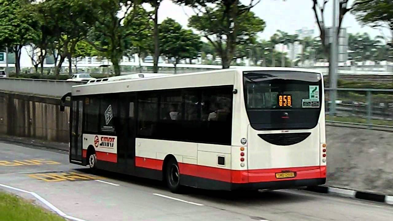 [SMRT] - Mercedes-Benz OC500LE - Bus Serivce 858 - YouTube