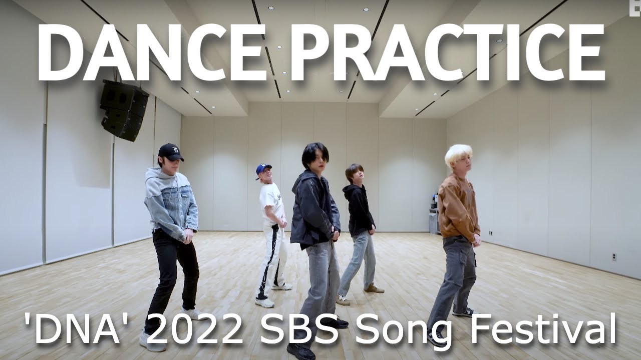 TXT 2022 SBS Song Festival Practice Mirrored (DNA) - YouTube