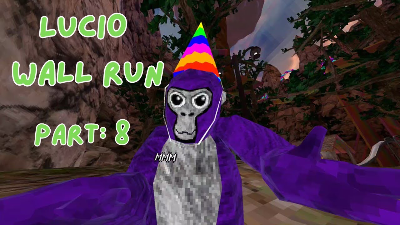 Gorilla Tag How To Lucio Wall Run Tutorial EASY - YouTube