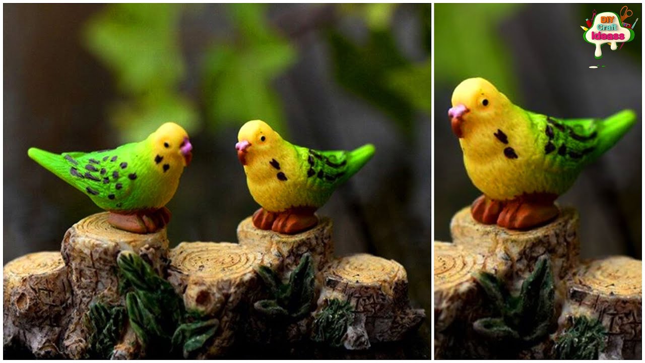 Cute Parrots diy with cardboard | Room Decorating Ideas | Arush diy ...