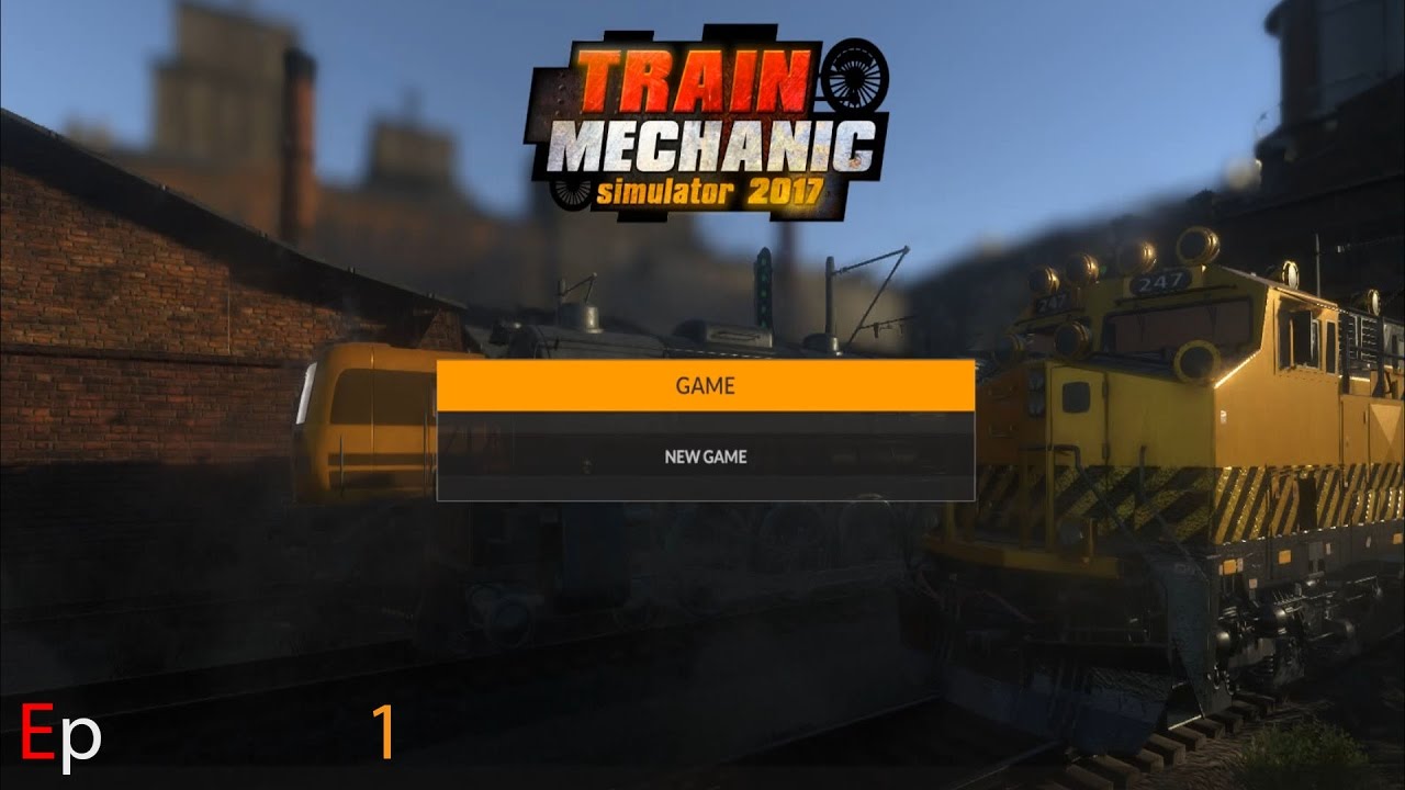 Fixing Up The Locomotives | Train Mechanic Simulator 2017 (1) - YouTube