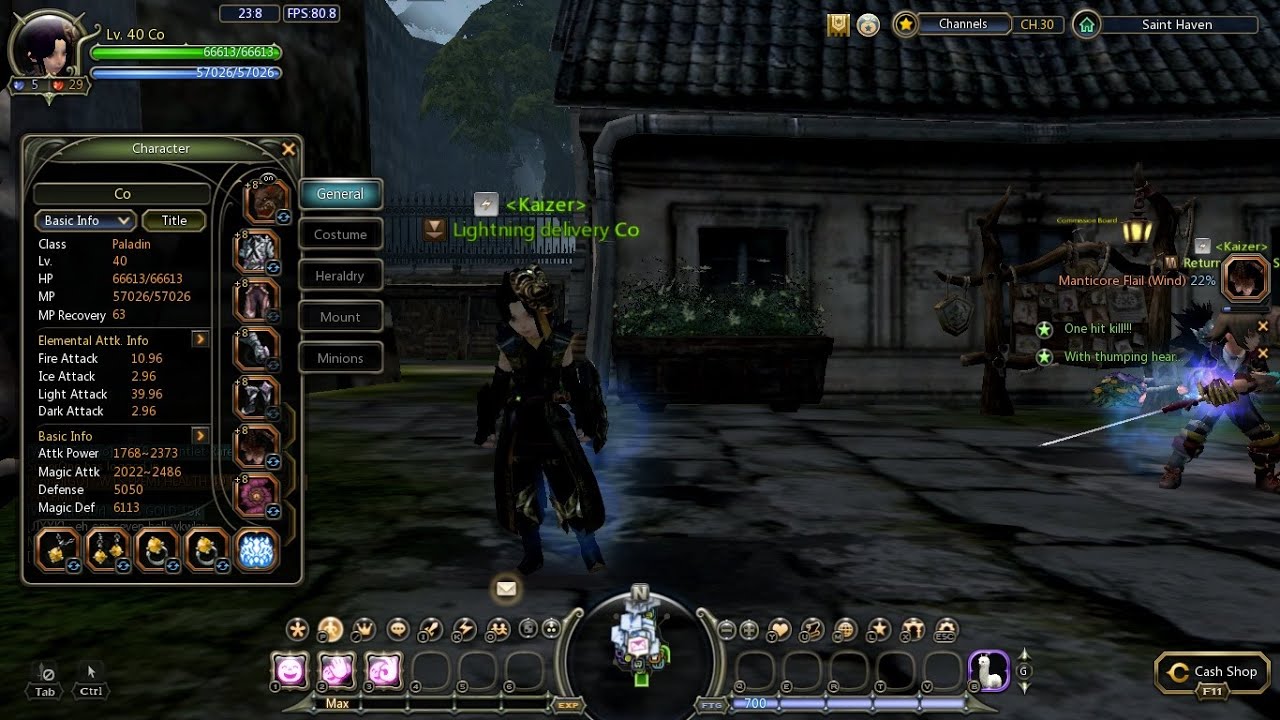 Build Item Paladin ST (Co) - Dragon Nest Return - YouTube