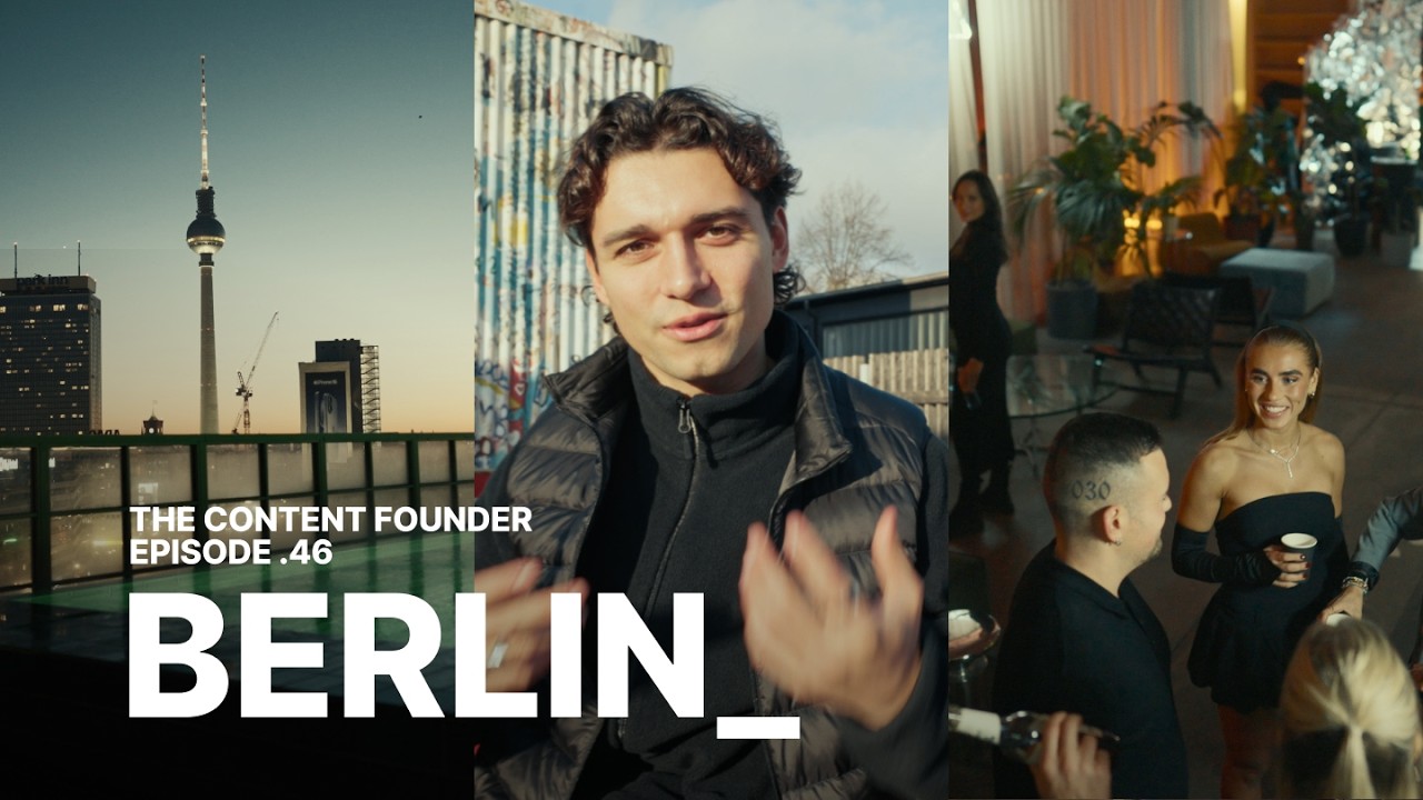 pov: you host your first IRL event in berlin (while building a 7-fig ...