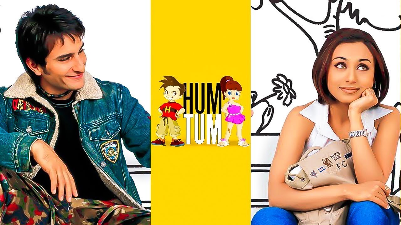 Hum Tum Movie Scene | Saif Ali Khan | Rani Mukerjee | Intro Scene | Hum ...