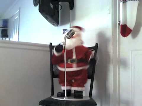 Singing Santa Songs (Jingle Bells) - YouTube