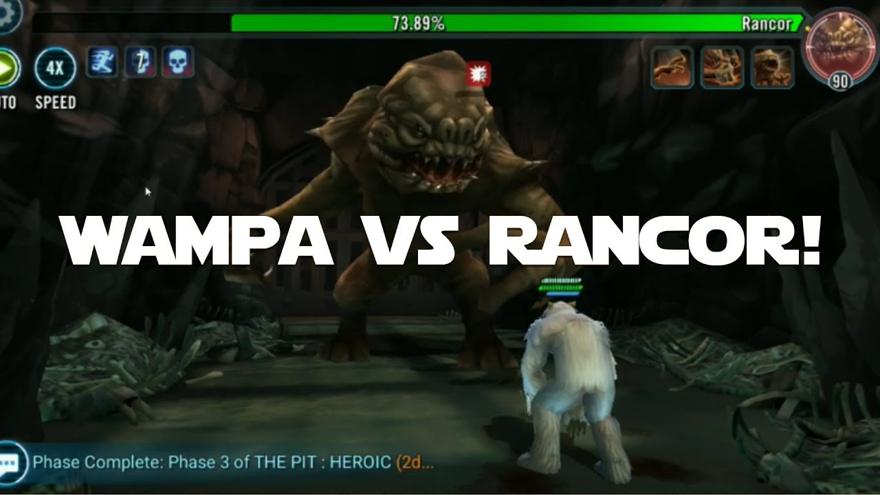 Lego Rancor Vs Wampa