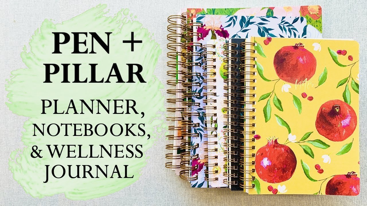 PEN + PILLAR WELLNESS JOURNAL & MORE + 20% OFF - YouTube