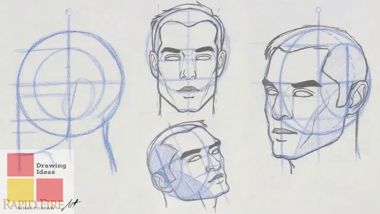 How To Draw Face Angle