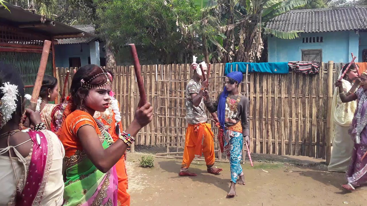 Lathi khel ( holi) $$$$$ - YouTube