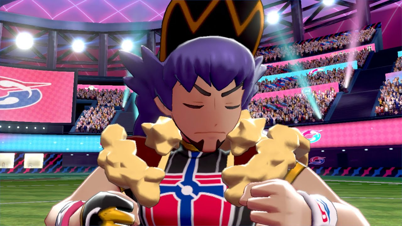 Pokemon Divine Sword - Champion Leon - YouTube