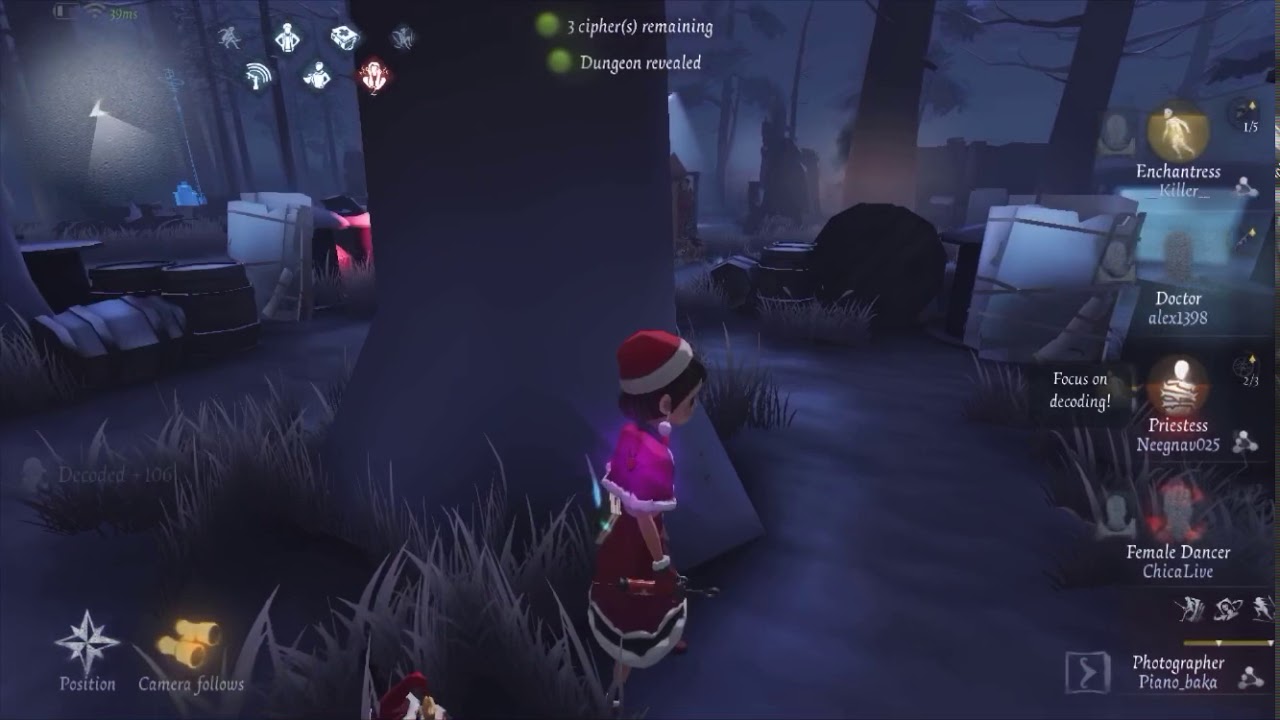 [Identity V] Dancer Gameplay - YouTube