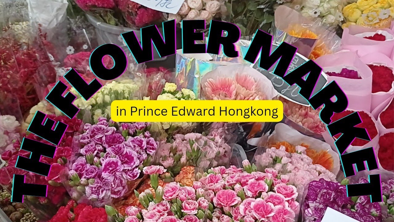 A place to Visit in Hongkong||Flower Market in Prince Edward Hongkong ...