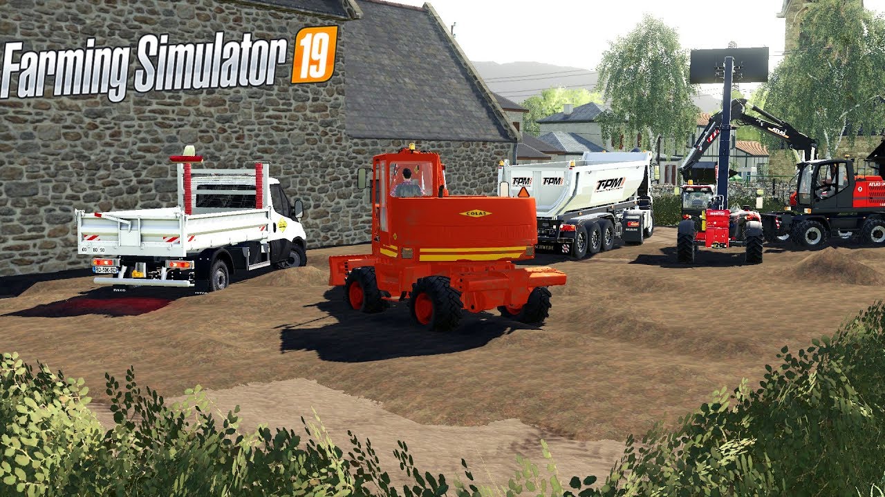 Plein de MOD TP - Chantier (TP) - Farming Simulator 19 - YouTube
