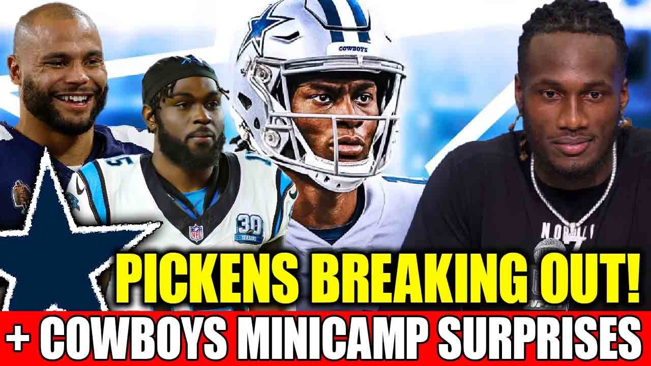 🔥 George Pickens is UNSTOPPABLE + Major Cowboys Minicamp Updates on Dak ...