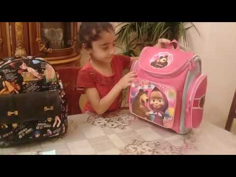 ülkər və asyanın məktəb alış verişi