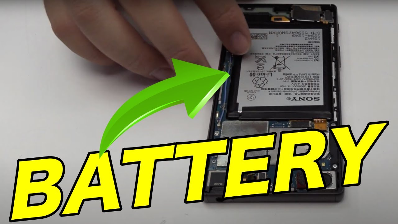 Sony Xperia Z5 Battery Replacement - YouTube