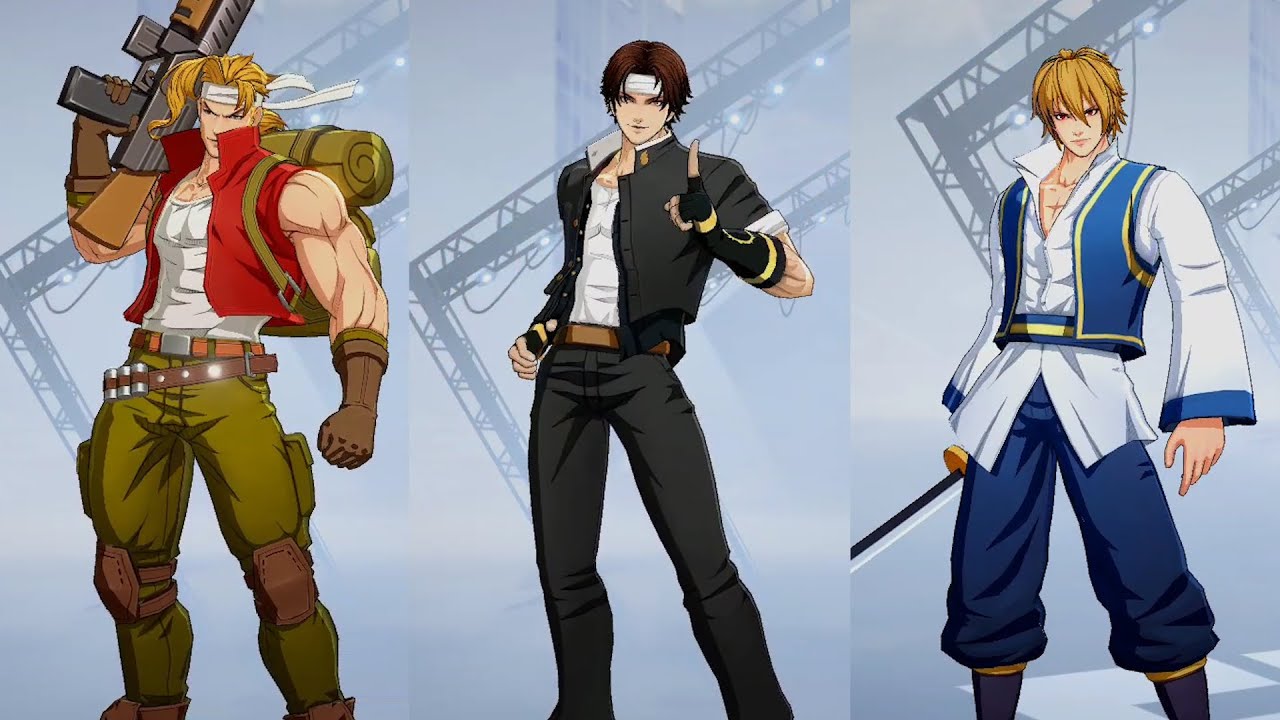 SNK All-Star Fight : All Characters Intros - YouTube