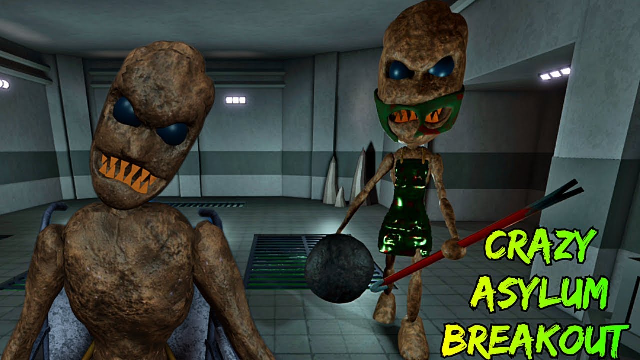 Roblox CRAZY ASYLUM BREAKOUT! Scary Obby - All Jumpscare Speedrun - YouTube