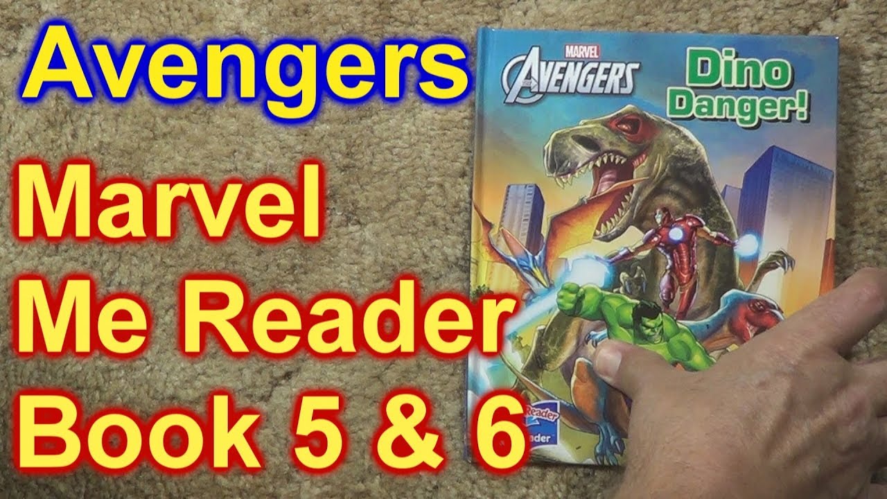 Marvel Me Reader Book 5 & 6 Dino Danger & Alien Invasion - YouTube