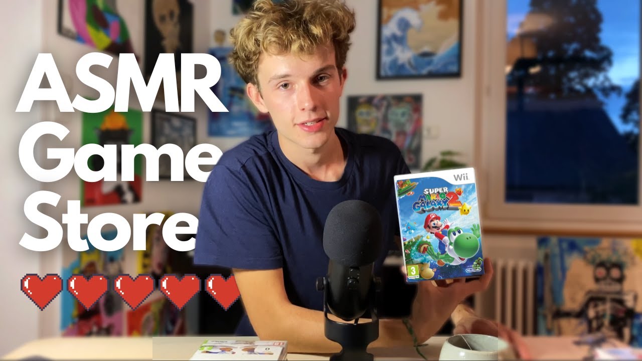 ASMR | Nostalgia Game Store Roleplay 👾 - YouTube