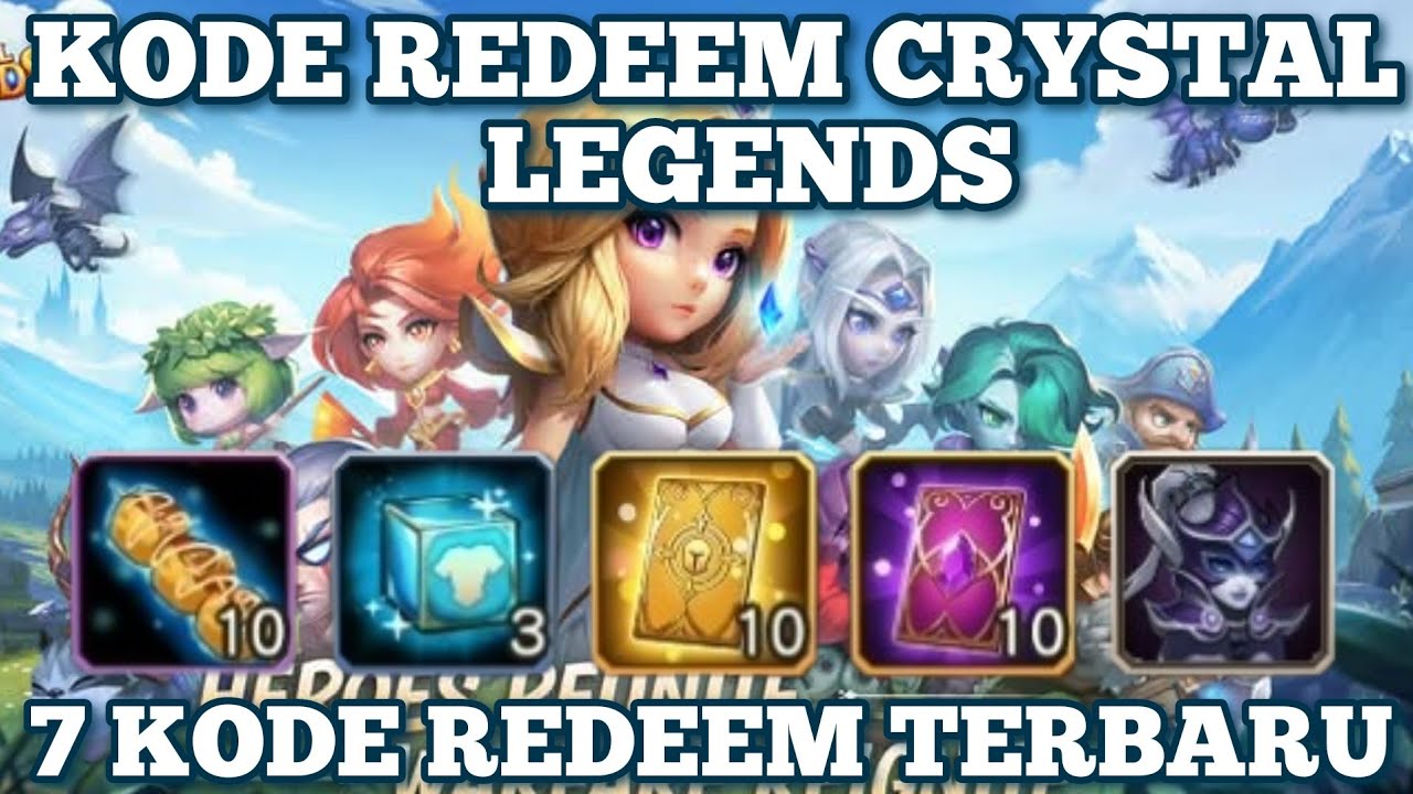 Kode Redeem Crystal Legends 2025 ! Gift Code Crystal Legends Terbaru Hari Ini - YouTube