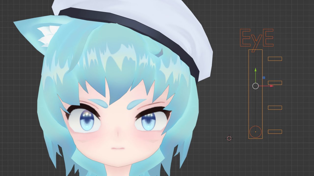 블랜더에서 텍스처 애니메이션으로 표정 넣기 튜토리얼1(Tutorial on adding facial animation with ...