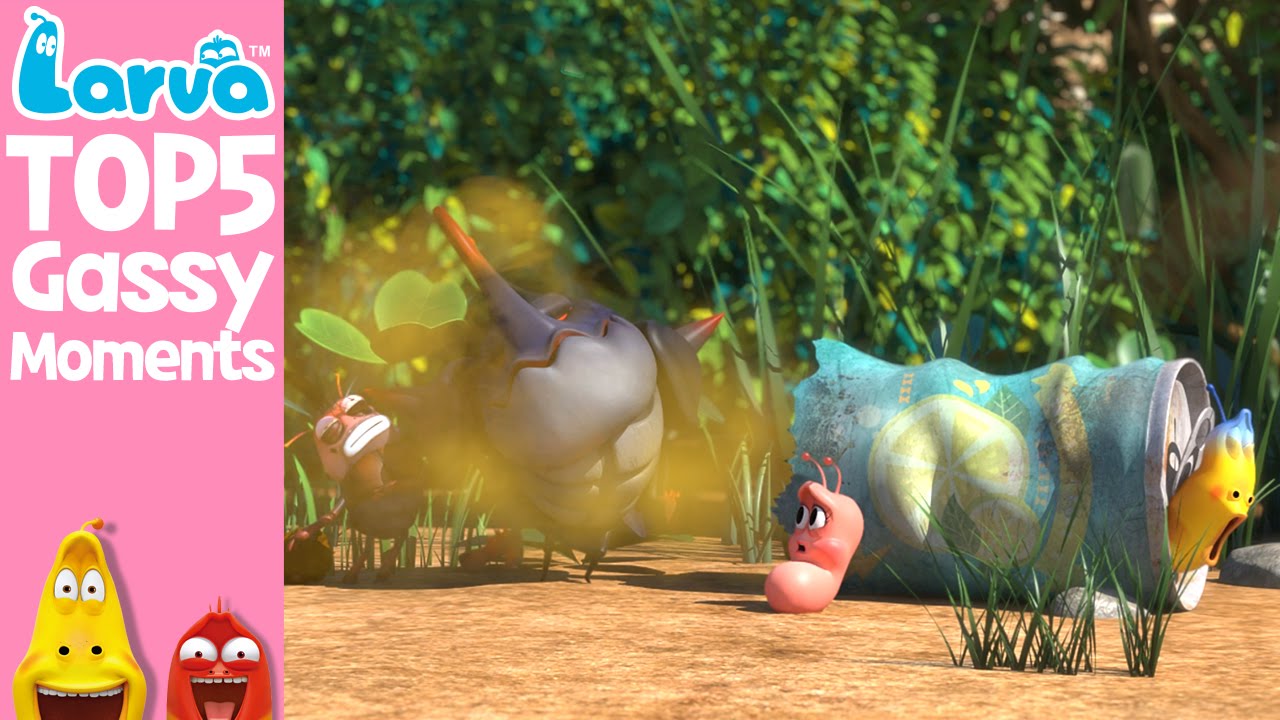 [Official] Gassy Moments - Larva Top 5 - YouTube