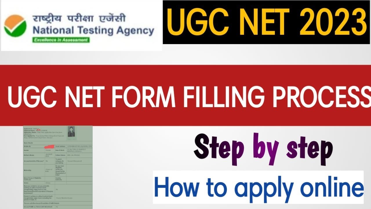Ugc Net June Form Filling Processhow To Fill Ugc Net Application Form Kaise Bhare 2023 Youtube