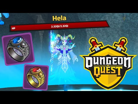 My First Attempts of Hela Boss raids | Dungeon Quest - YouTube