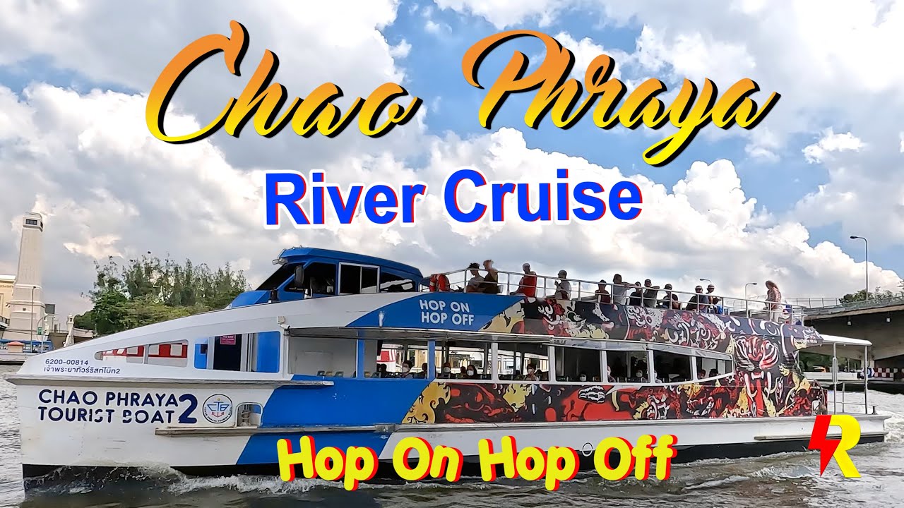 Chao Phraya River Cruise: Hop On Hop Off | 4K | - YouTube