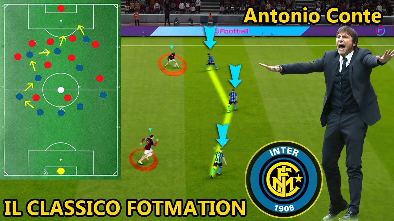 PES 2021 INTER MILAN BEST FORMATION - YouTube