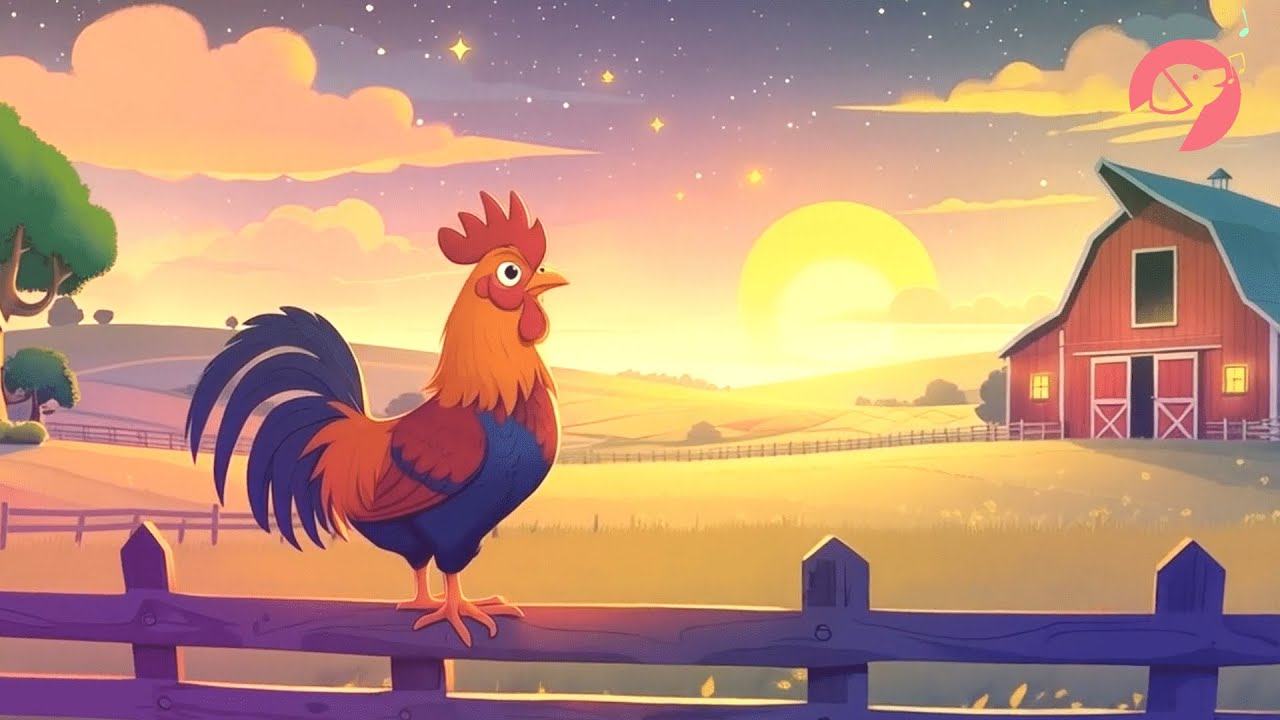 Goodnight Rooster | Lullaby | Pixelab Kid Songs - YouTube