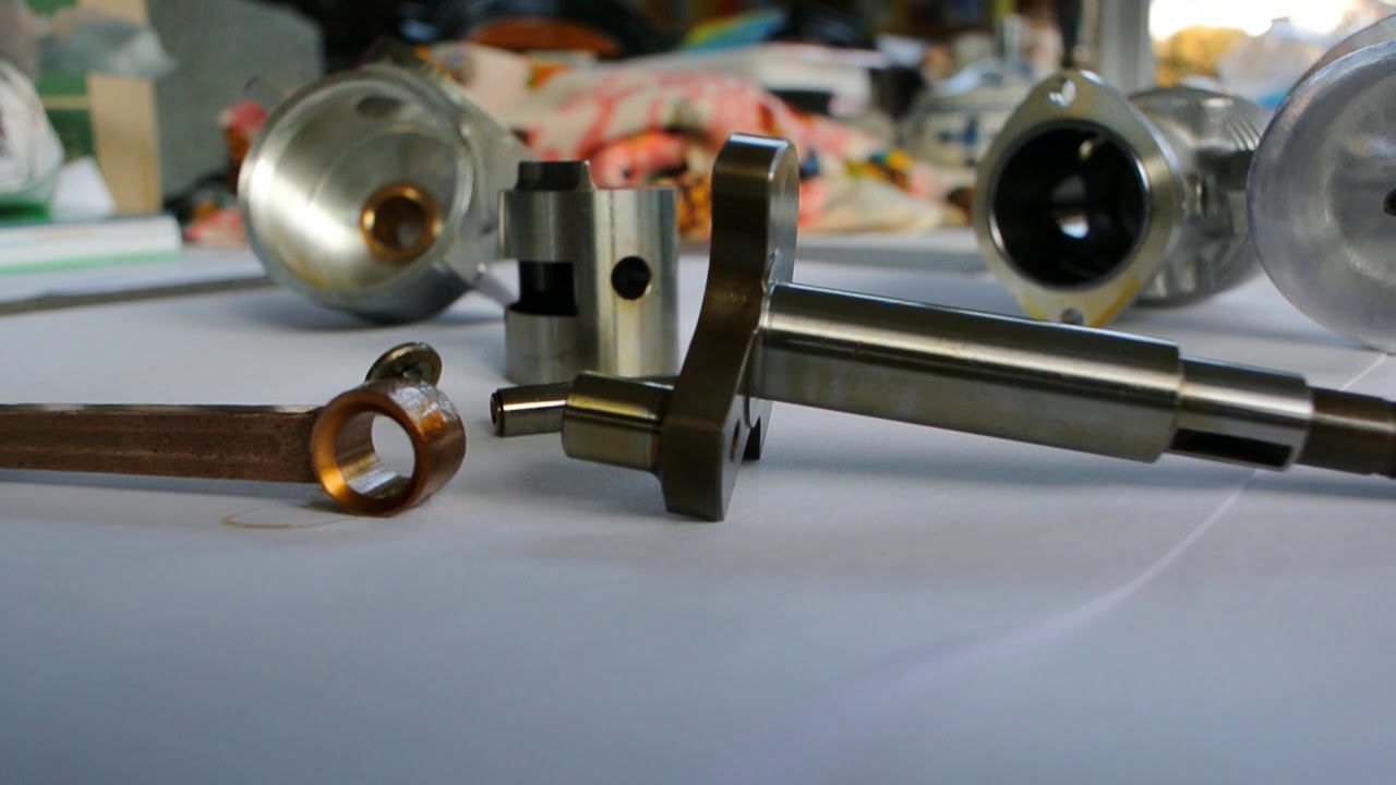 Airplane OS Type 6 K6 Engine Replica 1940 Part 3 - YouTube