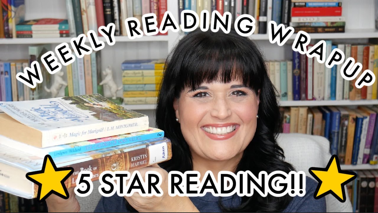 WEEKLY READING UPDATE 5 STAR READS!! ⭐️ - YouTube