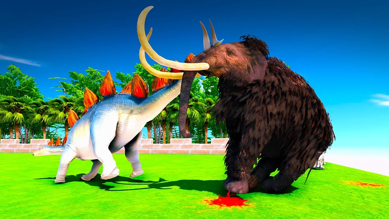 NPC Battles - dinosaurs - Animal Revolt Battle Simulator - YouTube